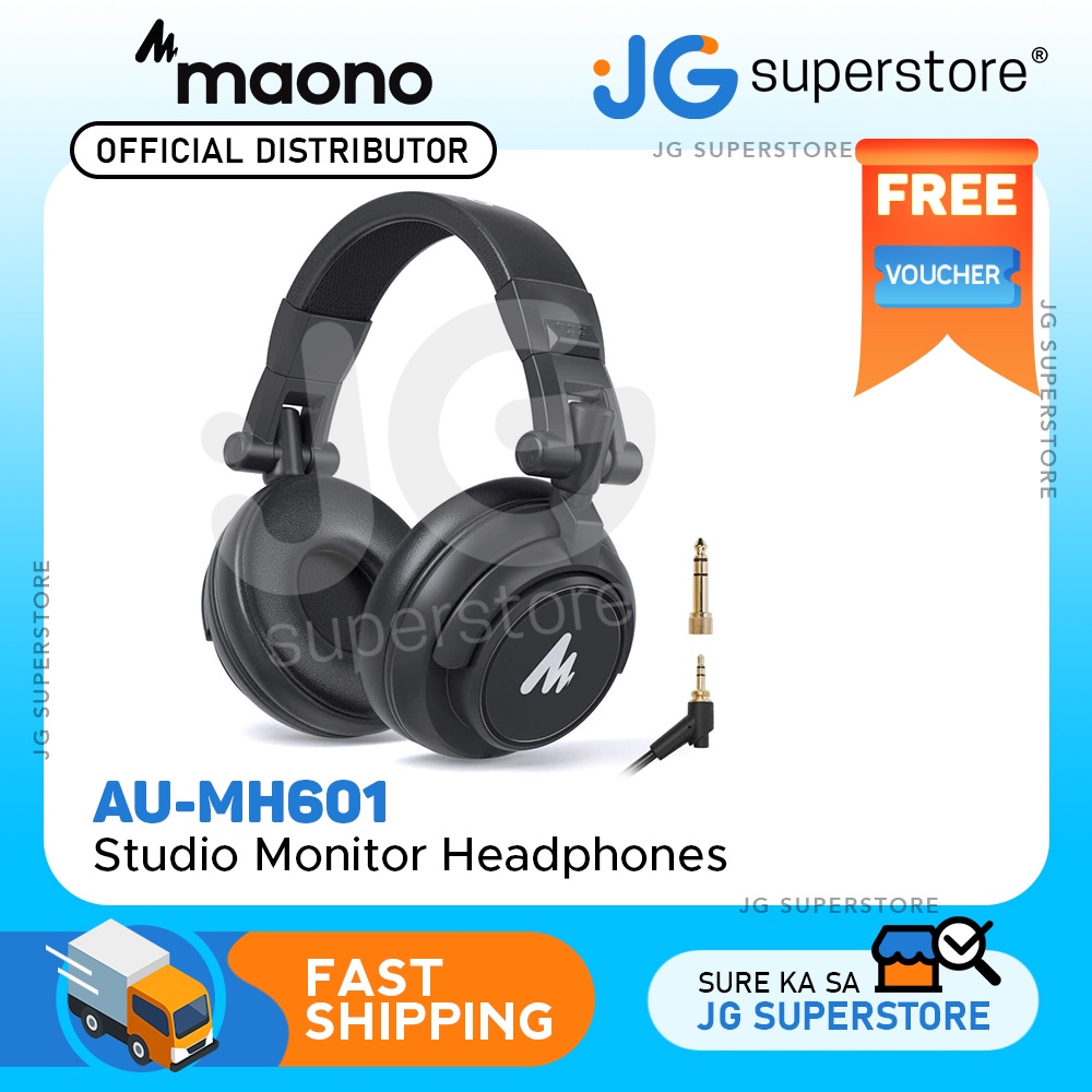 Maono AU-MH601 MH601 Professional DJ Studio Monitor Closed Back ...