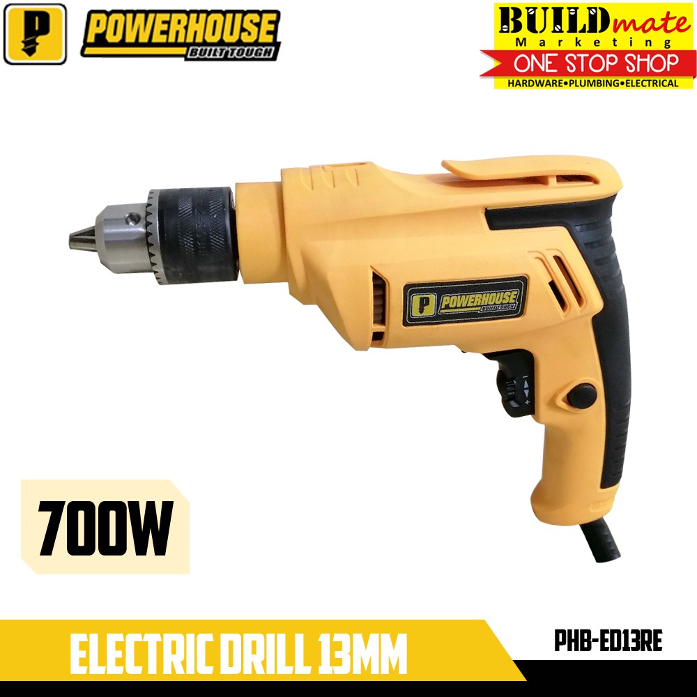 Powerhouse Electric Drill 700W PHB-ED13RE | Shopee Philippines Powerhouse Electric Drill 700W PHB-ED13RE | Shopee Philippines