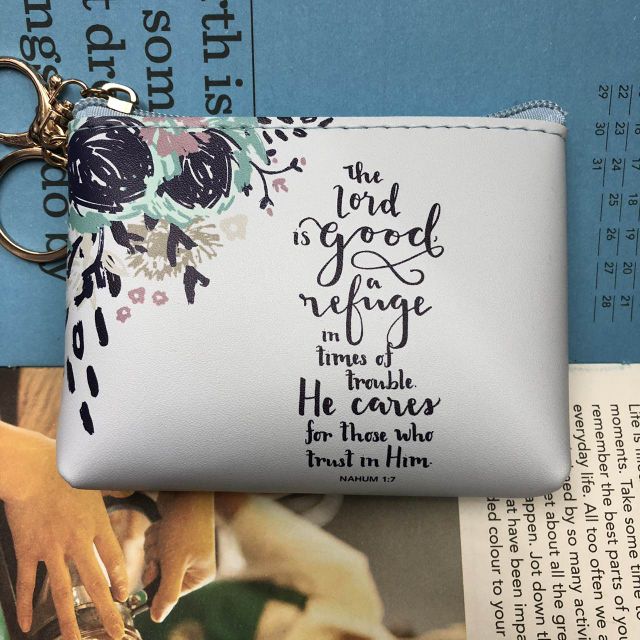 Bible Verse Coin Purse | Shopee Philippines