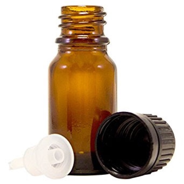 10ml Amber Glass with Euro Dropper and Tamper Evident cap | Shopee ...