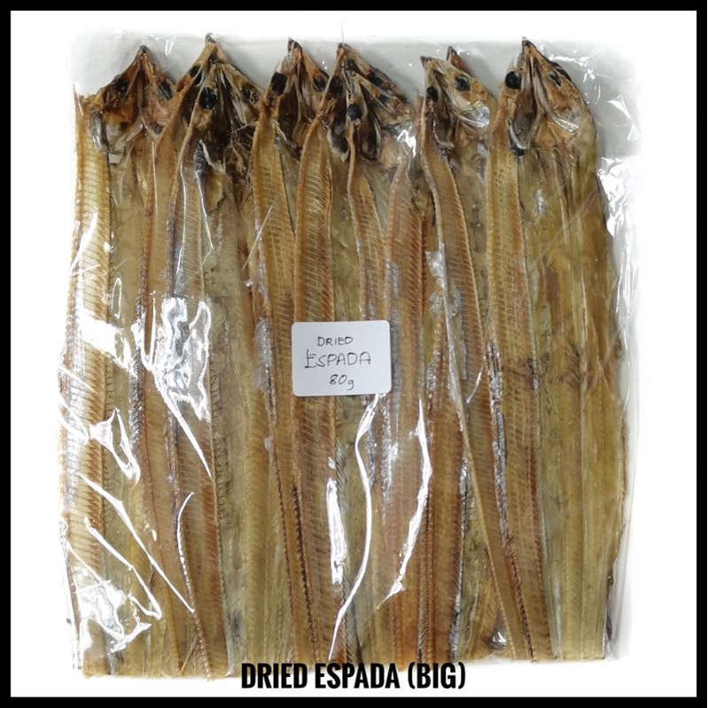 Dried Espada Small and Big 80g | Shopee Philippines