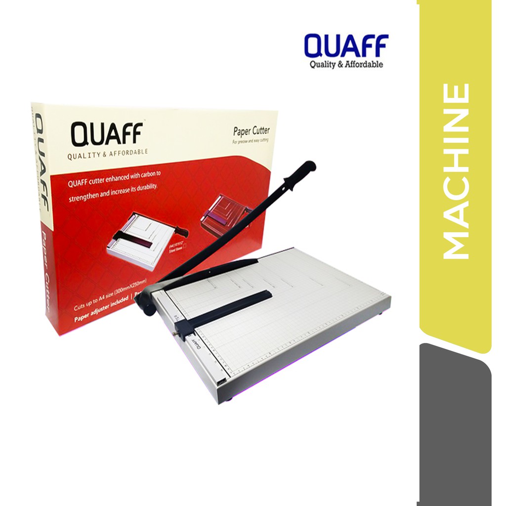 QUAFF Paper Cutter A3 Size (METAL BASE) | Shopee Philippines