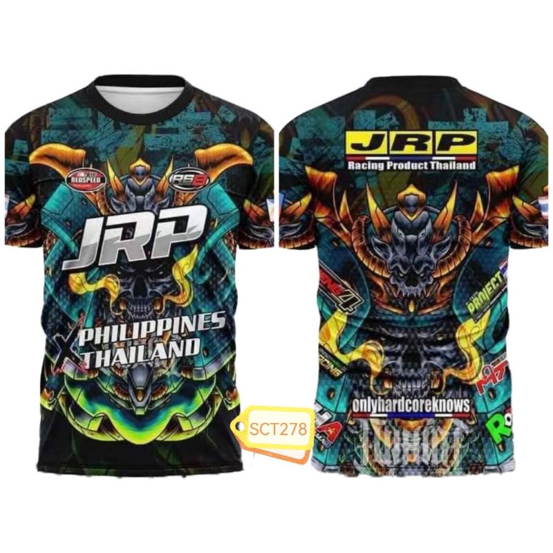 Motor Cycling Jersey JRP Racing Bike Ride Motorcycle Dry Fit T-Shirt ...