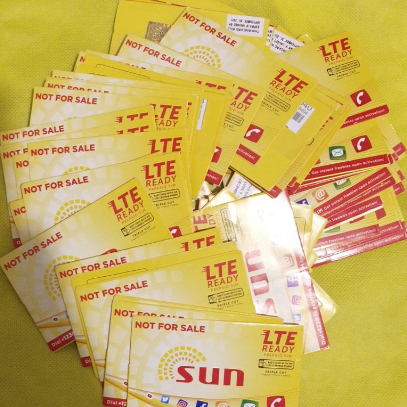 Sun LTE Ready Prepaid Sim Card | Shopee Philippines