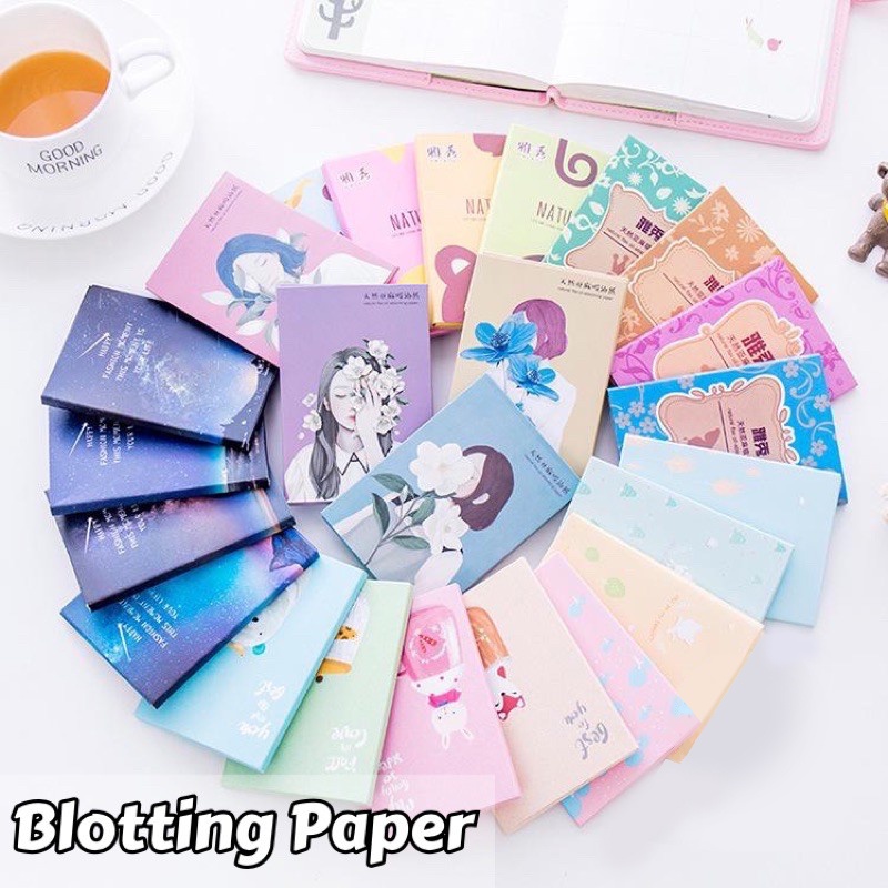 Make Up Oil Facial Blotting Paper Beauty | Shopee Philippines