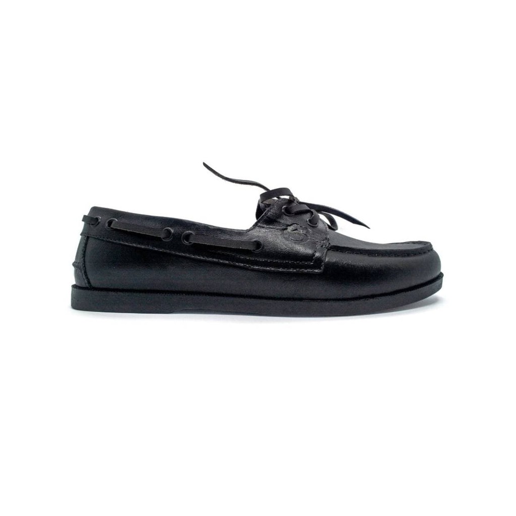 Easy Soft MALIBU Men's Boat / Loafer Shoes (All Black) | Shopee Philippines