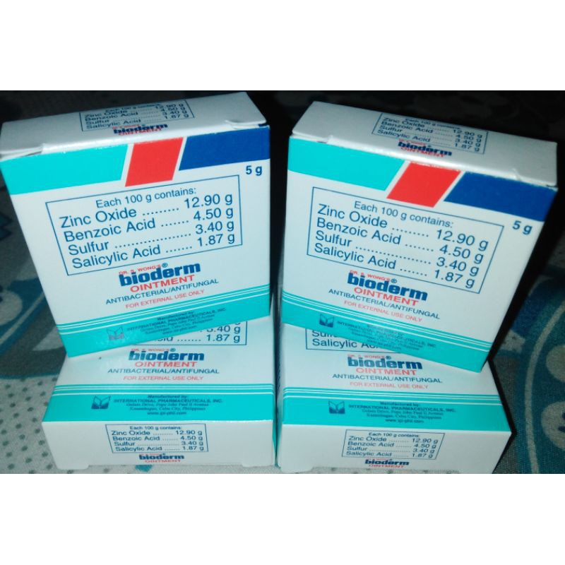 Bioderm Ointment in 5 grams and 15 grams | Shopee Philippines