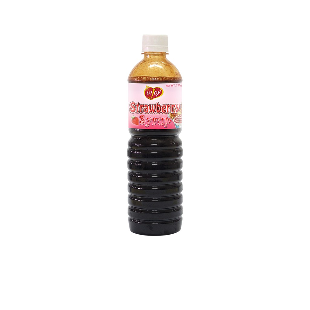 inJoy Strawberry Syrup for desserts 750g | Shopee Philippines
