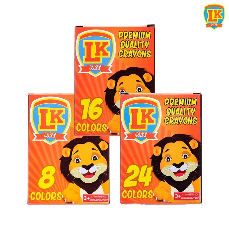 LK ART Regular Crayons (12 Packs) | Shopee Philippines