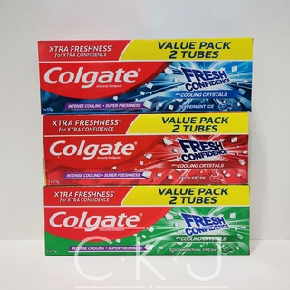 Colgate Fresh Confidence Toothpaste 2 x 173g Twin Pack | Shopee Philippines
