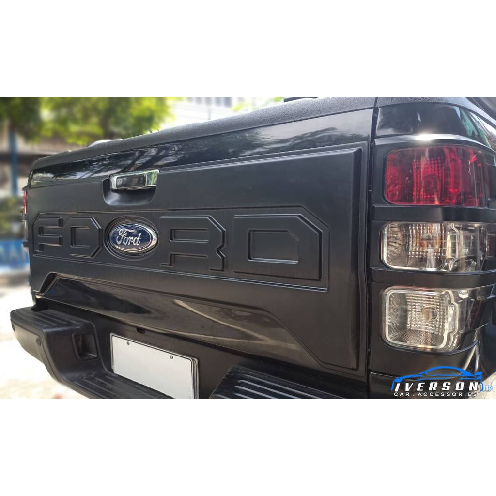 Ford Raptor Ranger 2016 to 2020 Rear Tailgate Cladding with Hole and ...
