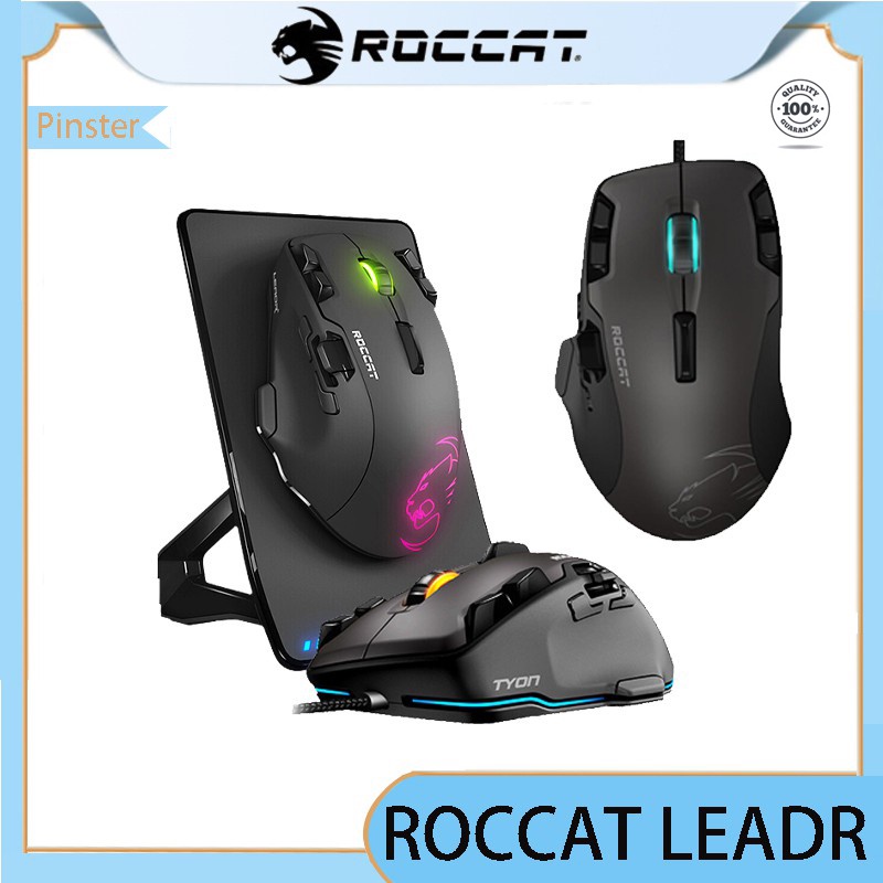 ROCCAT LEADR dual-mode rechargeable CRGB programming mouse for big ... ROCCAT LEADR dual-mode rechargeable CRGB programming mouse for big ...