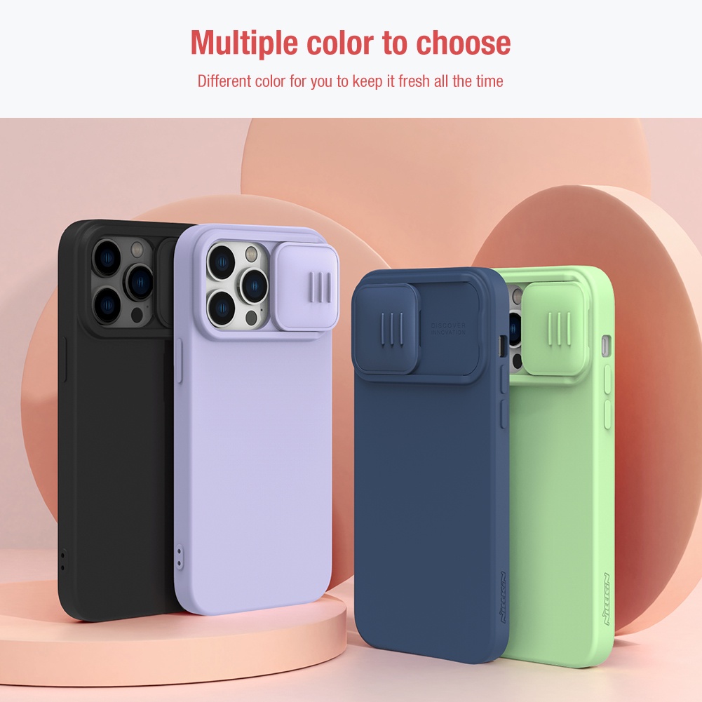 Nillkin Magnetic CamShield Silky Case For iPhone 14 Pro Phone Case ...