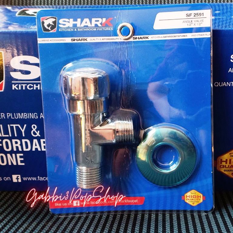 Shark Angle Valve 1/2x1/2 SF2591 | Shopee Philippines
