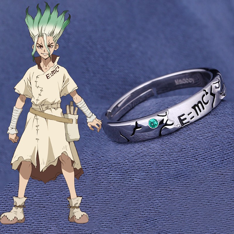 Dr.STONE COS ring Ishigami Senkuu Adjustable Opening Rings | Shopee ...