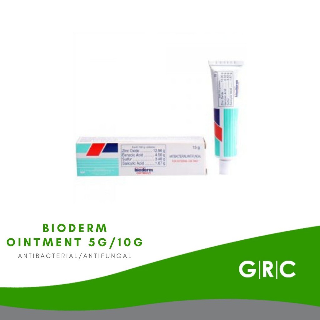 Bioderm Ointment 5G and 15G | Shopee Philippines