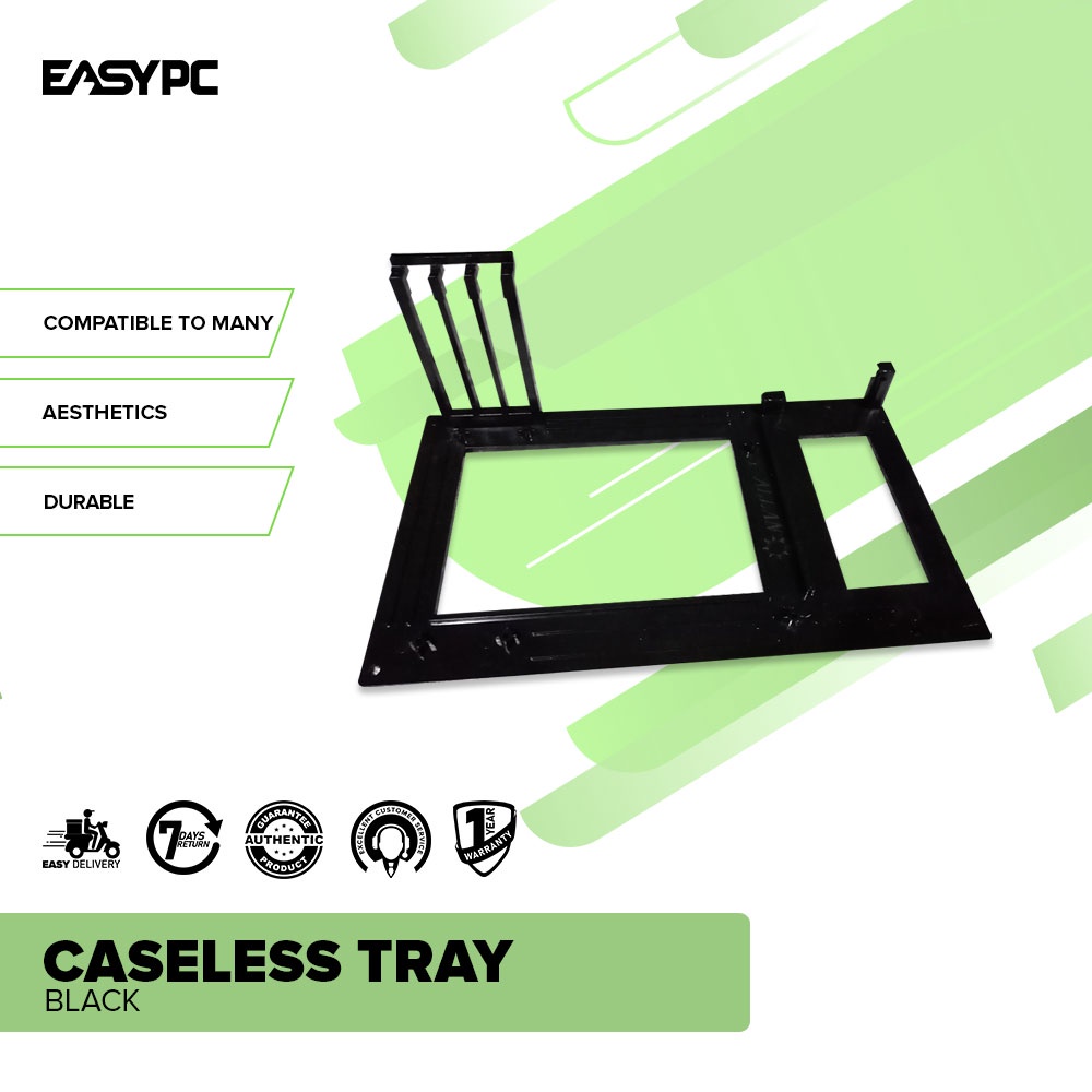 EasyPC | Caseless Tray Black Compatible to many aesthetics durable ...