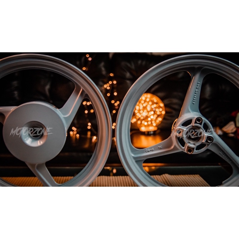 ENKEI MAGS HONDA CLICK 150/125 white / gold | Shopee Philippines