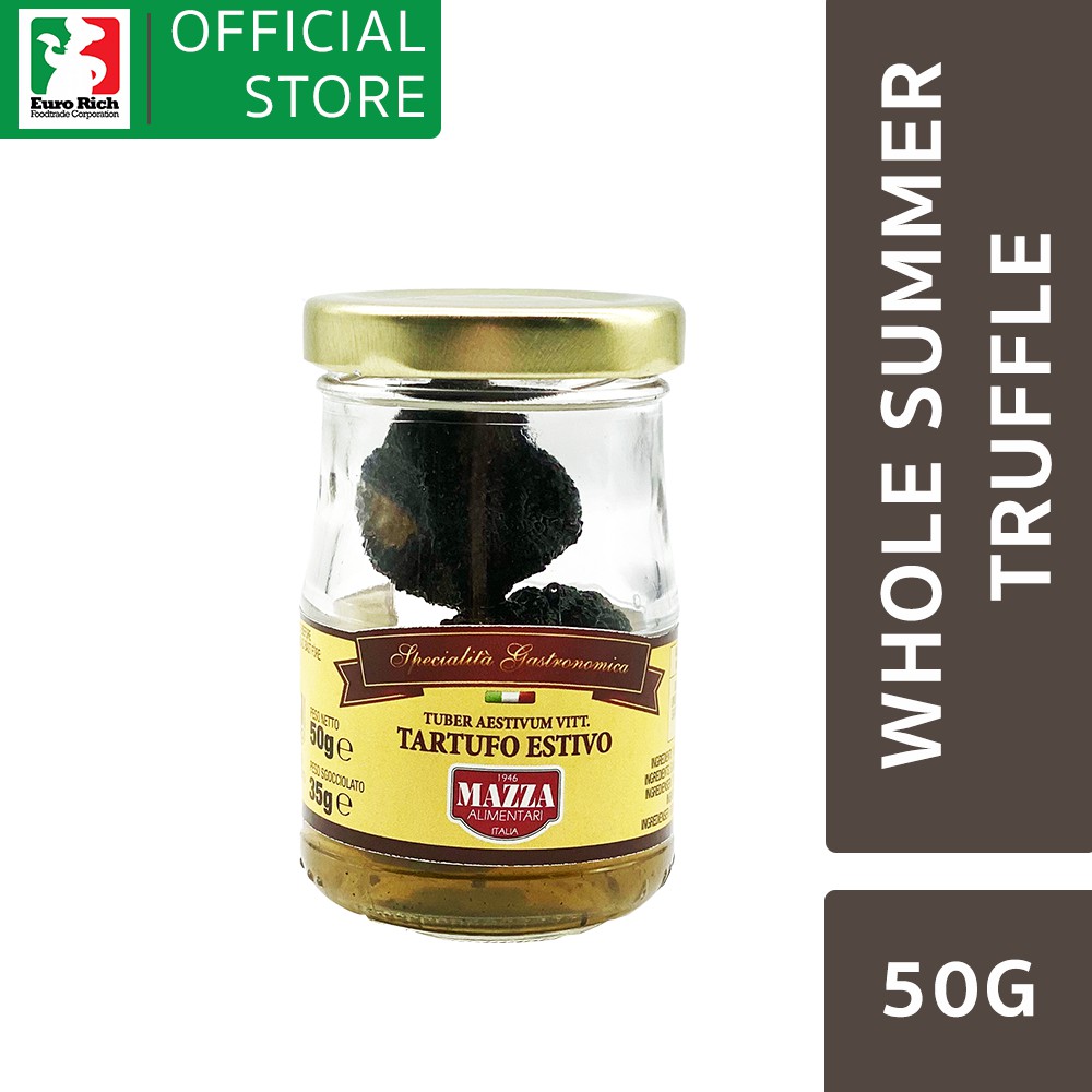 Mazza Whole Summer Truffle in Brine (For Truffle Shavings) 50g | Shopee ...