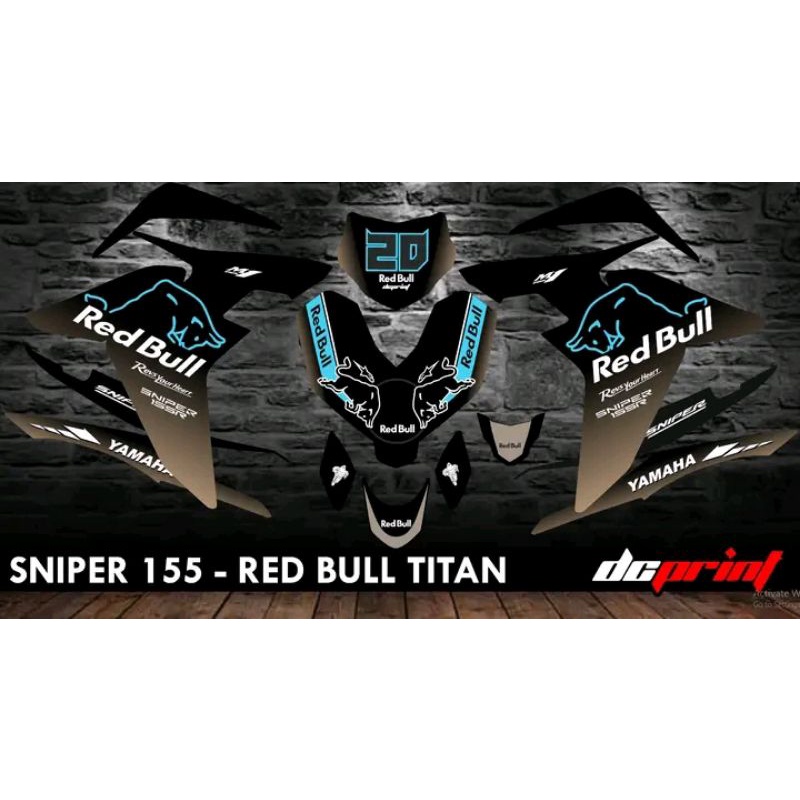 Sniper 155 Fulldecals laminated High quality Sticker GLOSSY | Shopee ...