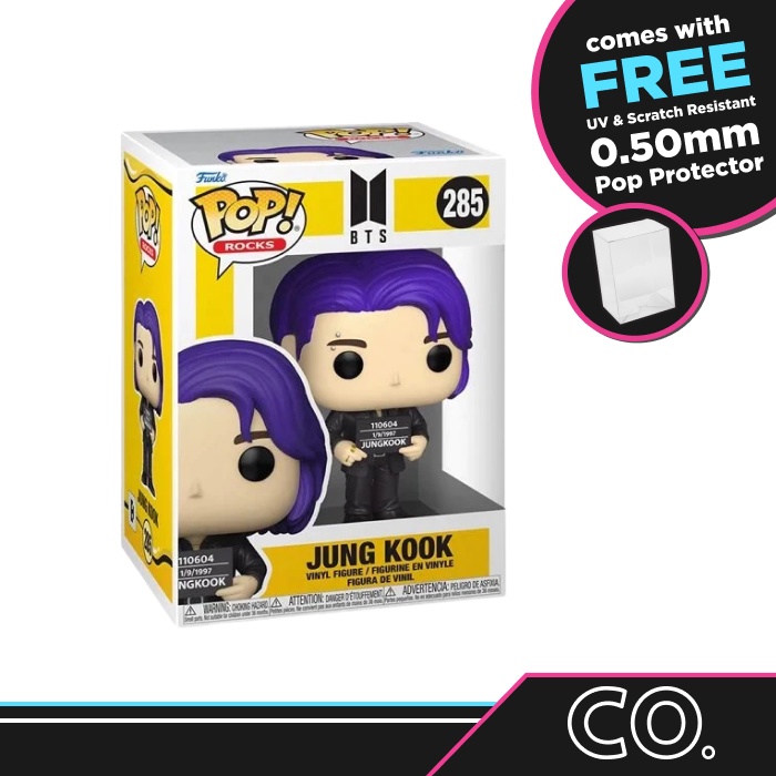 Funko Pop: Rocks - BTS Butter - Jungkook #285 with FREE PROTECTOR | Shopee Philippines