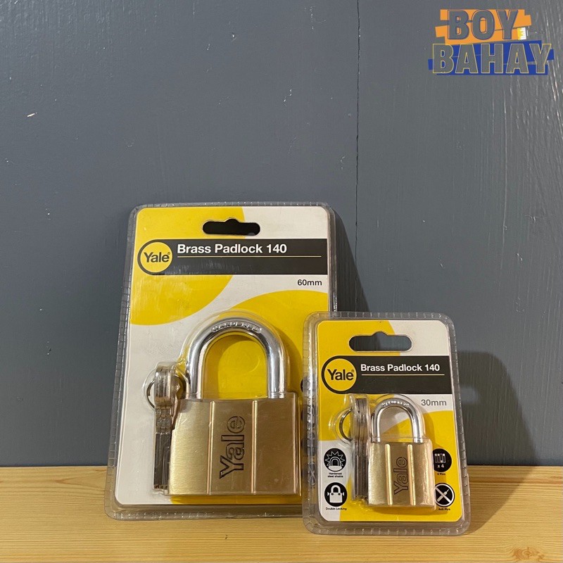 Yale Ordinary Brass Padlock 140 (Available Sizes 30mm And 60mm ...