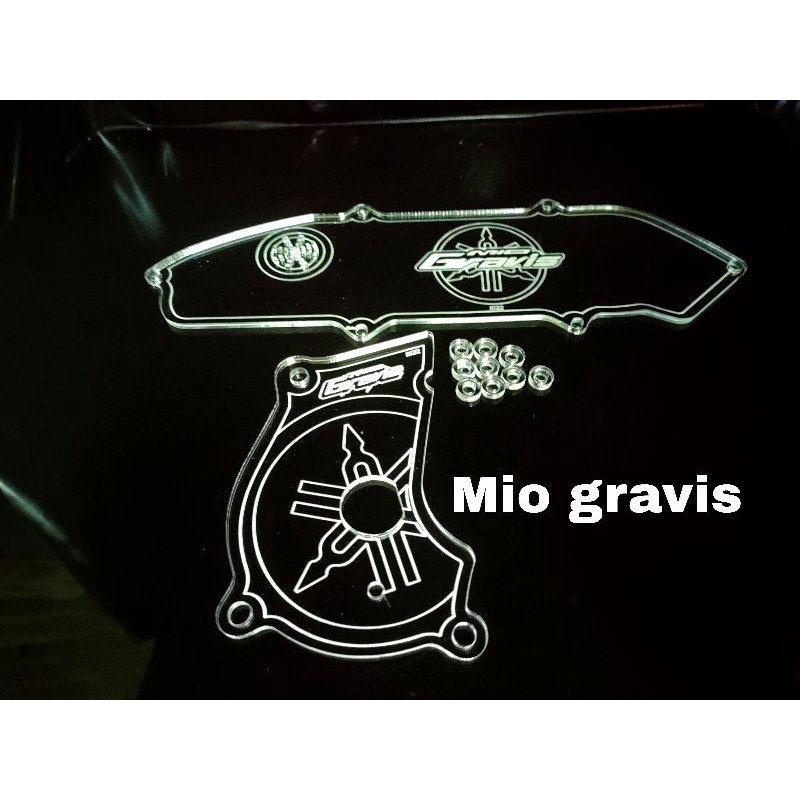 Mio gravis acrylic crankcase cover | Shopee Philippines