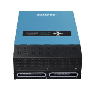 Zamdon Hybrid MPPT Solar Inverter 48V6000W - Toroidal Hybrid Off Grid ...