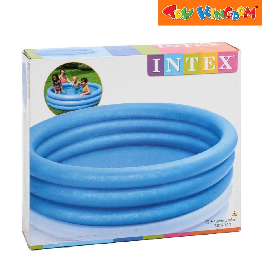 Intex Crystal Blue 66in x 15in Inflatable Swimming Pool | Shopee ...