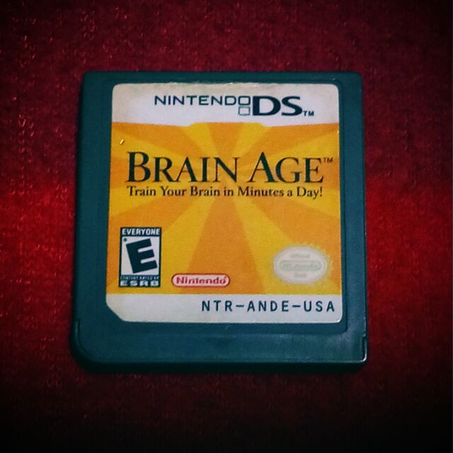 Brain Age Nintendo DS Game | Shopee Philippines