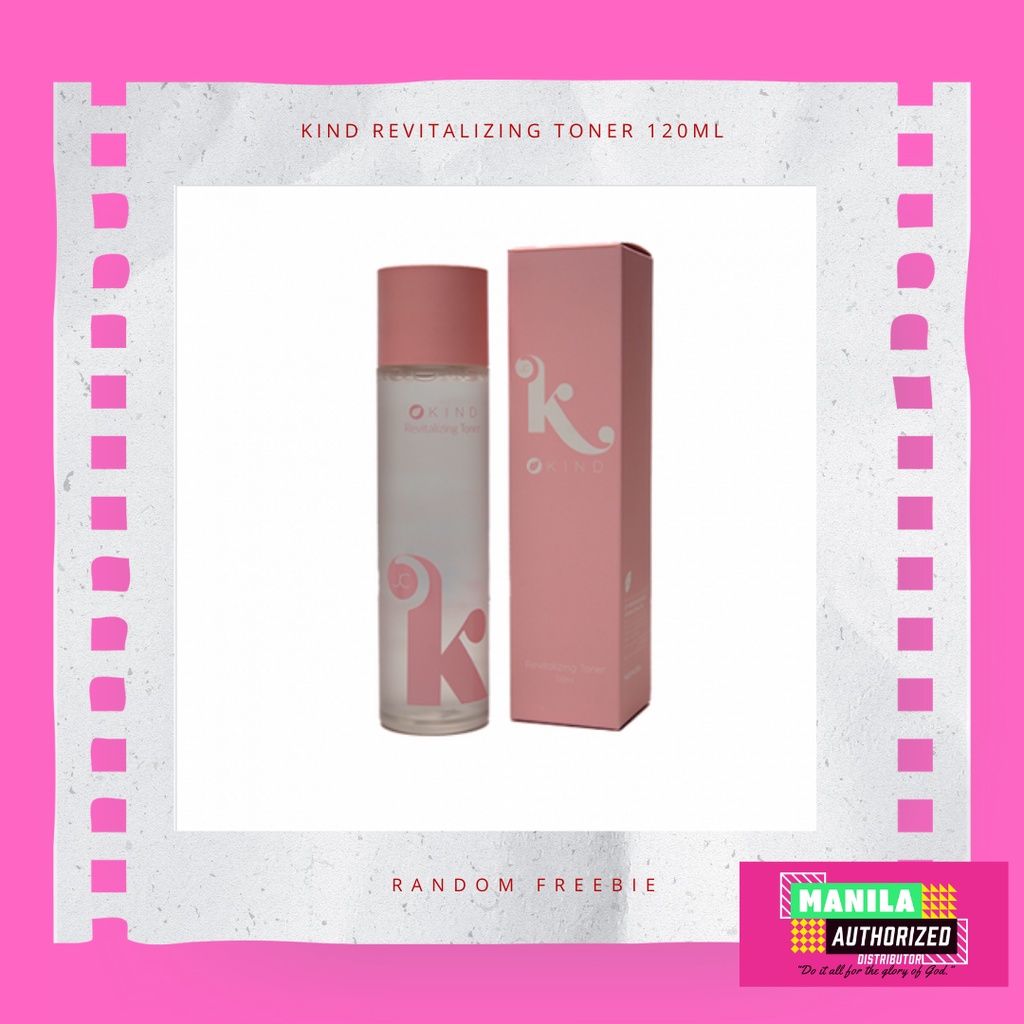 WITH FREEBIES Kind Revitalizing Toner 120ml | Shopee Philippines