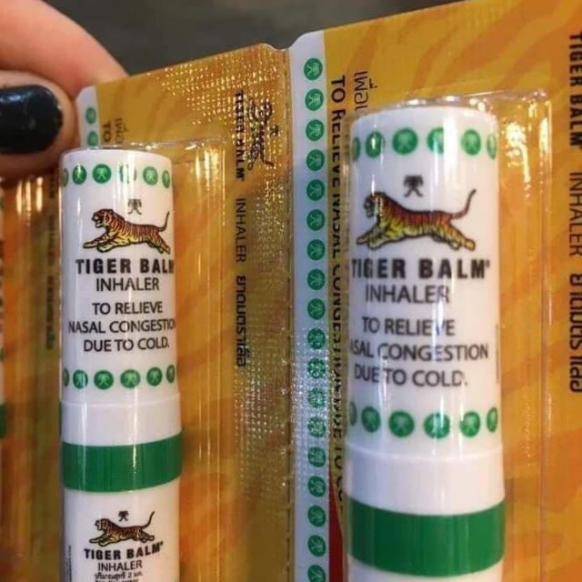 WELLNESS‼️ TIGER BALM NASAL INHALER POCKET | Shopee Philippines