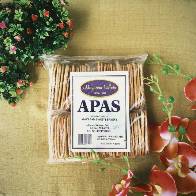 Apas Biscuits Cookies in Can and in pack Original from Quezon Province ...