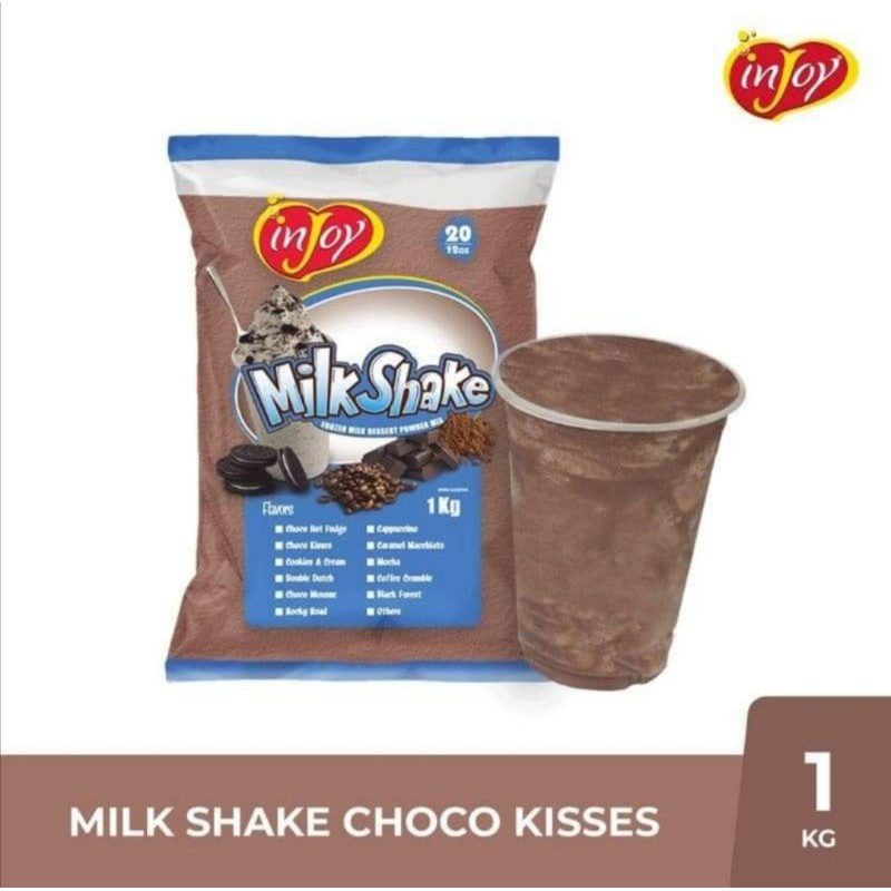 Injoy Choco Kisses Milk Shake 500g/1kg | Shopee Philippines