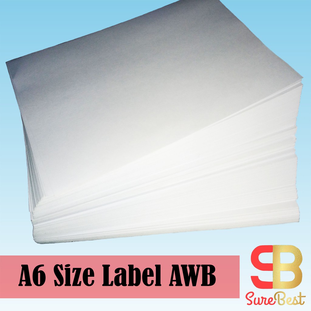 [SUREBEST] A6 Size Label AWB (Air Way Bill) 500 pieces of Paper ...