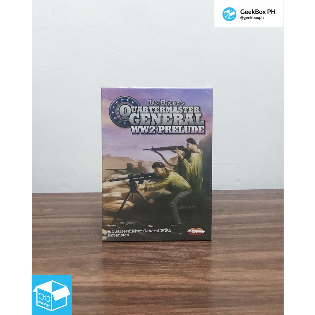 Quartermaster General: WW2 Prelude Expansion | Shopee Philippines