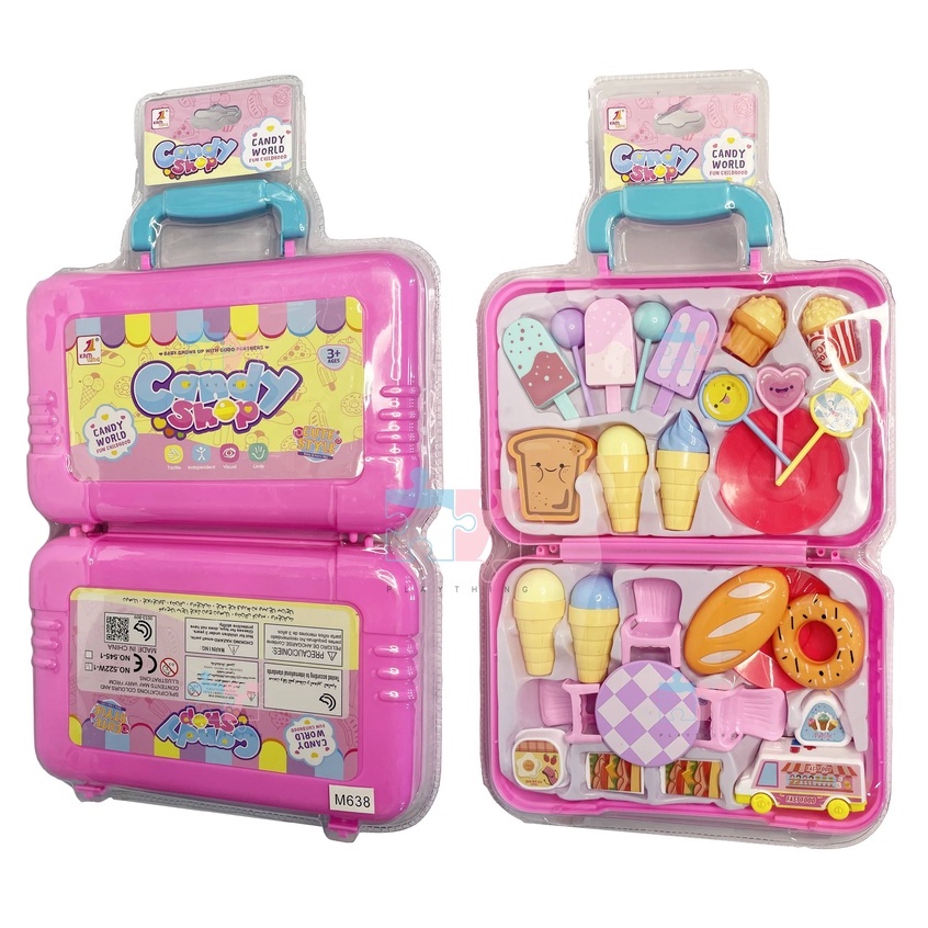 Candy Shop Candy Parlor Popsicle Ice Cream Lollipop Popcorn Bread ...