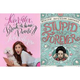 Dear Alex and Stupid is Forever bundle (highlighted and scribbled ...