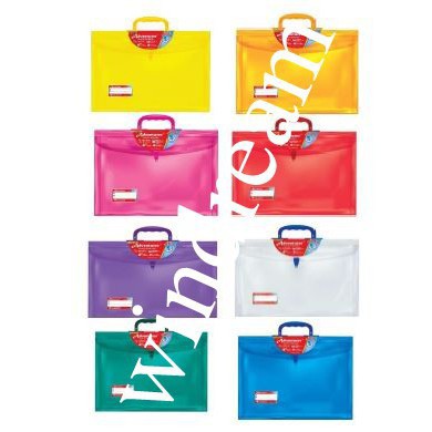 Adventurer plastic expanding envelope LONG with handle all colors ...