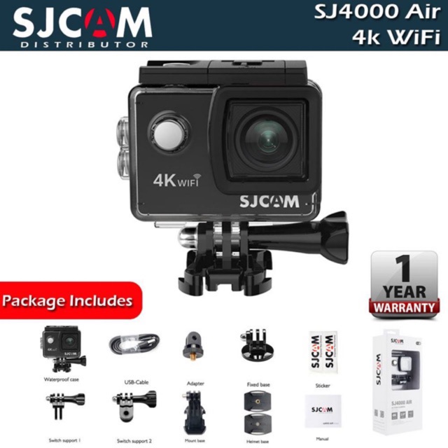 SJCAM SJ4000 Air Wifi Action Camera | Shopee Philippines