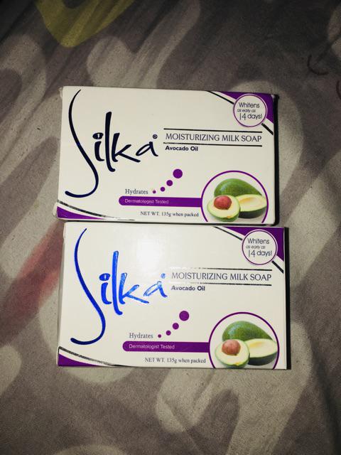 Silka Moisturizing Milk Soap with Avocado Oil 135g | Shopee Philippines