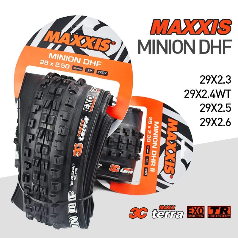 Maxxis Tubeless Ready 3C Tlr DHF DHR 29 Bicycle Tire Dh Mountain Bike Tire26 /29Er Folding Tyres ...