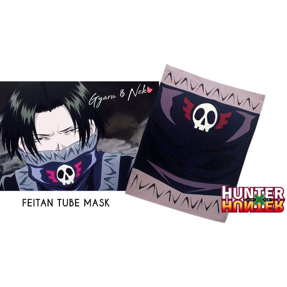 Hunter X Hunter Feitan tube mask cosplay | Shopee Philippines