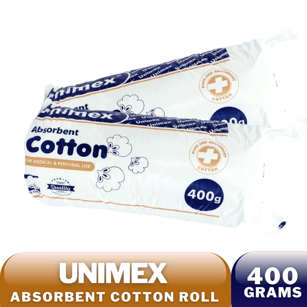 Unimex Cotton Balls & Roll | Shopee Philippines