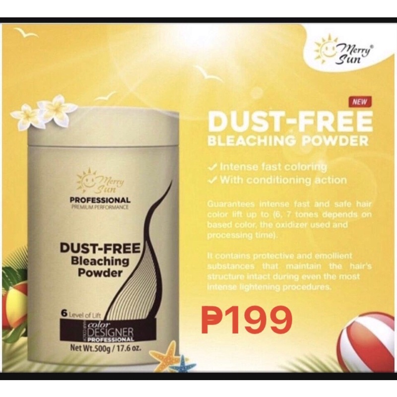 100% AUTHENTIC !!! MERRYSUN PREMIUM PROFESSIONAL DUST FREE BLEACHING ...