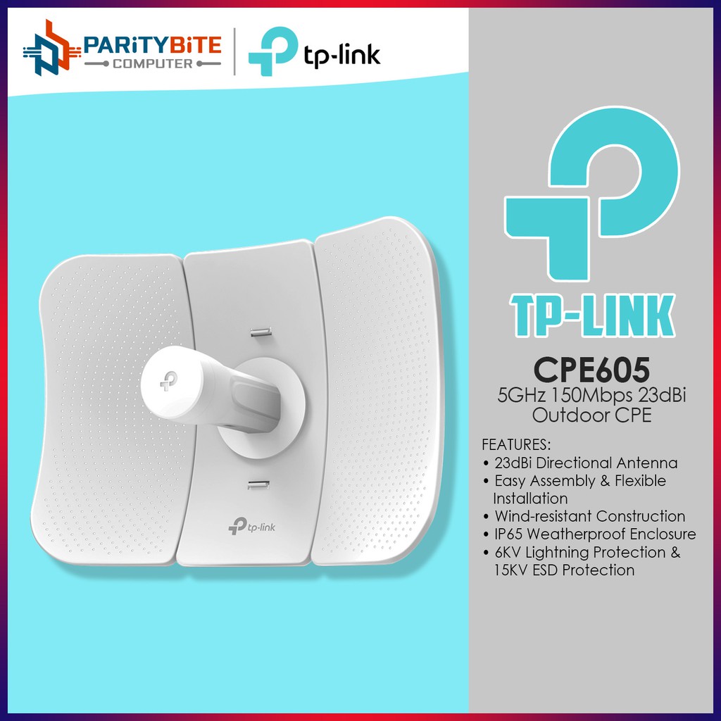 TP-Link CPE605 5GHz 150Mbps 23dBi Outdoor CPE | Shopee Philippines