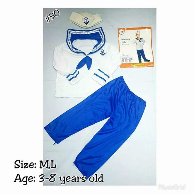 Seaman Career Costume | Shopee Philippines