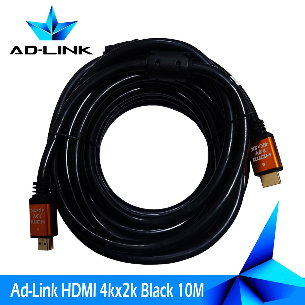 AD-LINK 10M 4K2K HDMI UltraHD Cable 2160P Full HD Male to Male Black ...