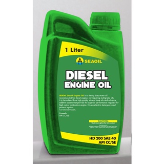 Seaoil Diesel Engine Oil SAE 40 1 Liter | Shopee Philippines