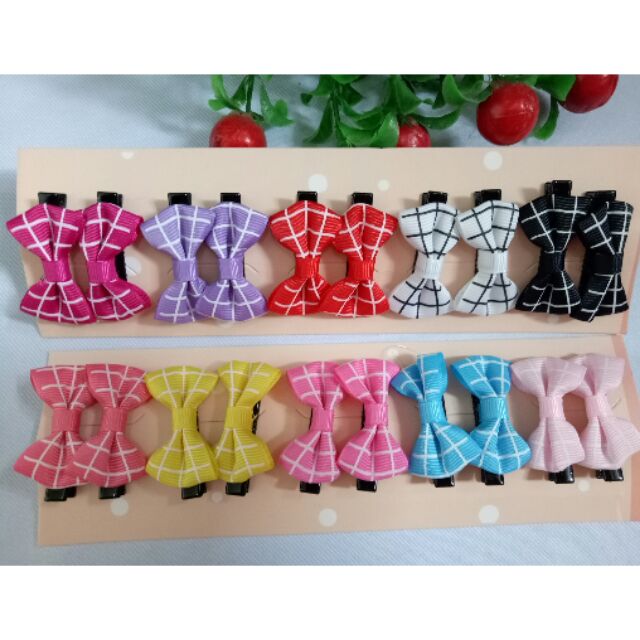 Hair Clip Ribbon design | Shopee Philippines
